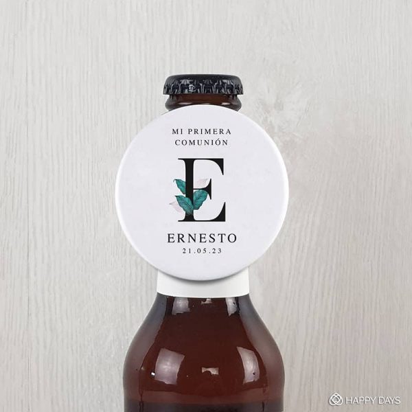 Cerveza personalizada “INICIAL” - Happy Days